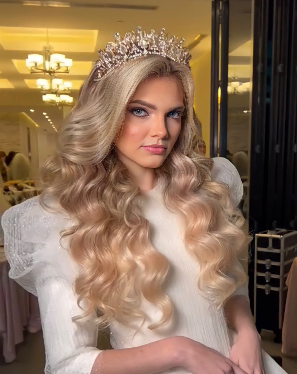 Buy online Clip-In Rooted Light Blonde Hair Extensions for the best ...